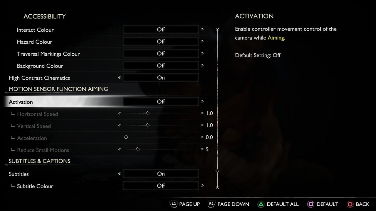 God of War Ragnarök has extensive accessibility options Eurogamer net